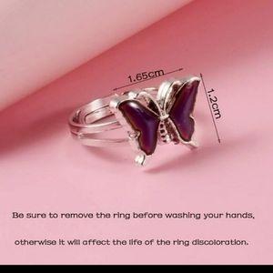 Jewelry | Butterfly Mood Ring | Poshmark